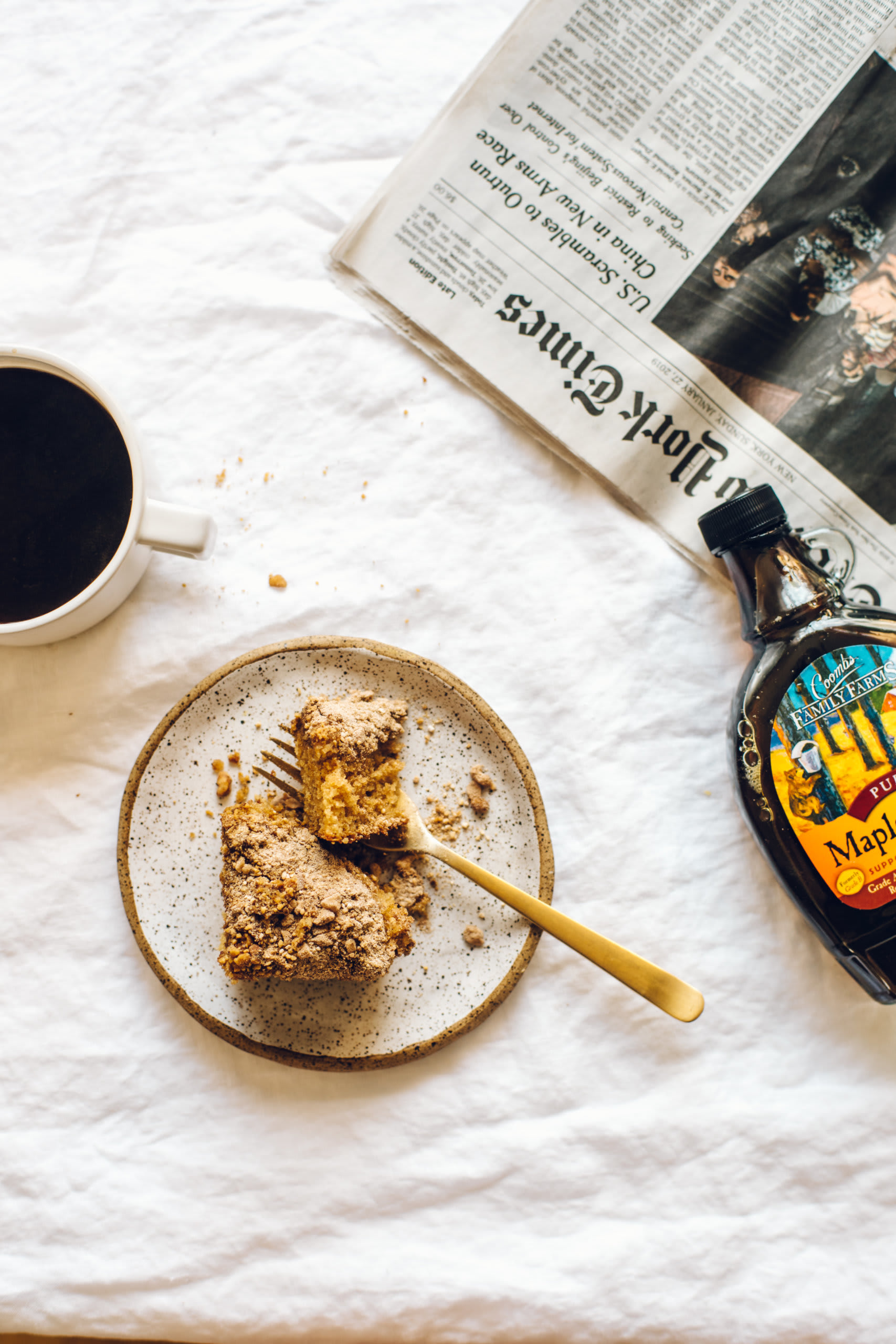 MAPLE COFFEE CAKE - Bascom